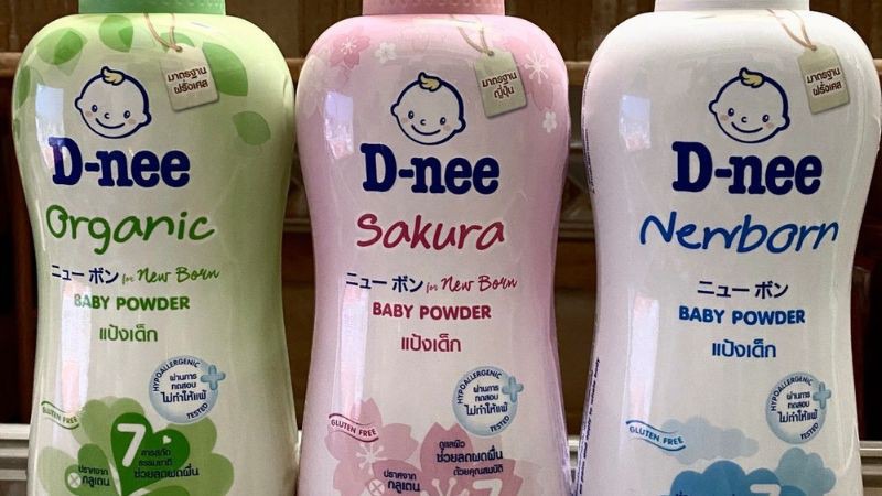 Cách chọn phấn rôm cho trẻ, top 10 thương hiệu phấn rôm hợp với trẻ ...